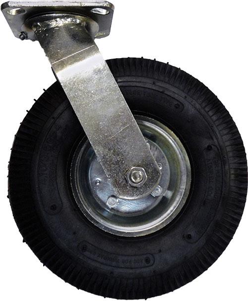 CA6 Series Fully Pneumatic Swivel 10 Inch Casters